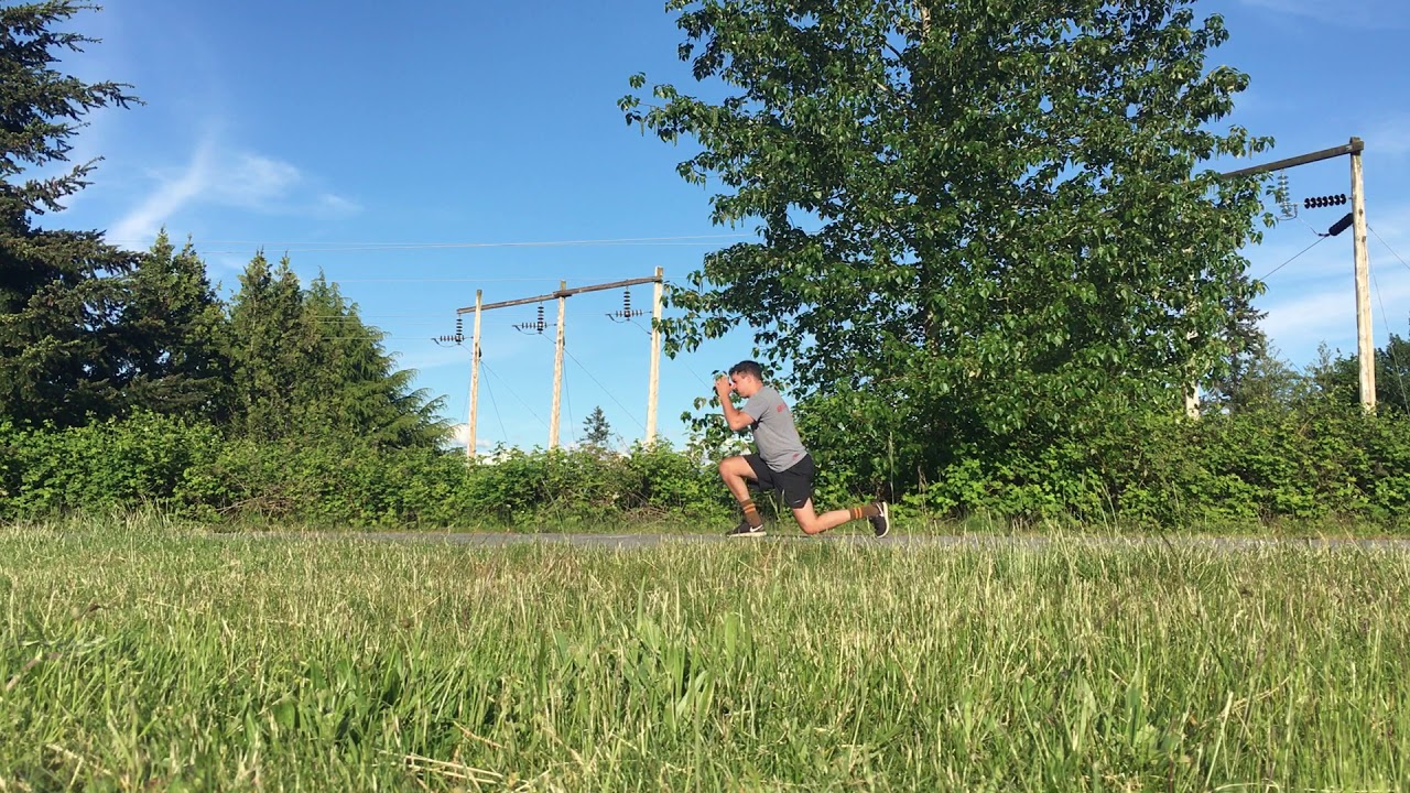 Reverse Lunge to Stork Stance - YouTube