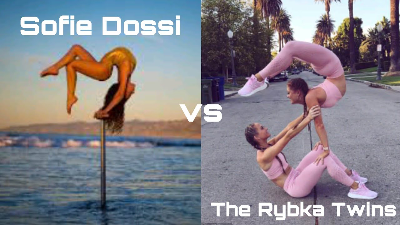 Sofie Dossi Vs The Rybka Twins - YouTube
