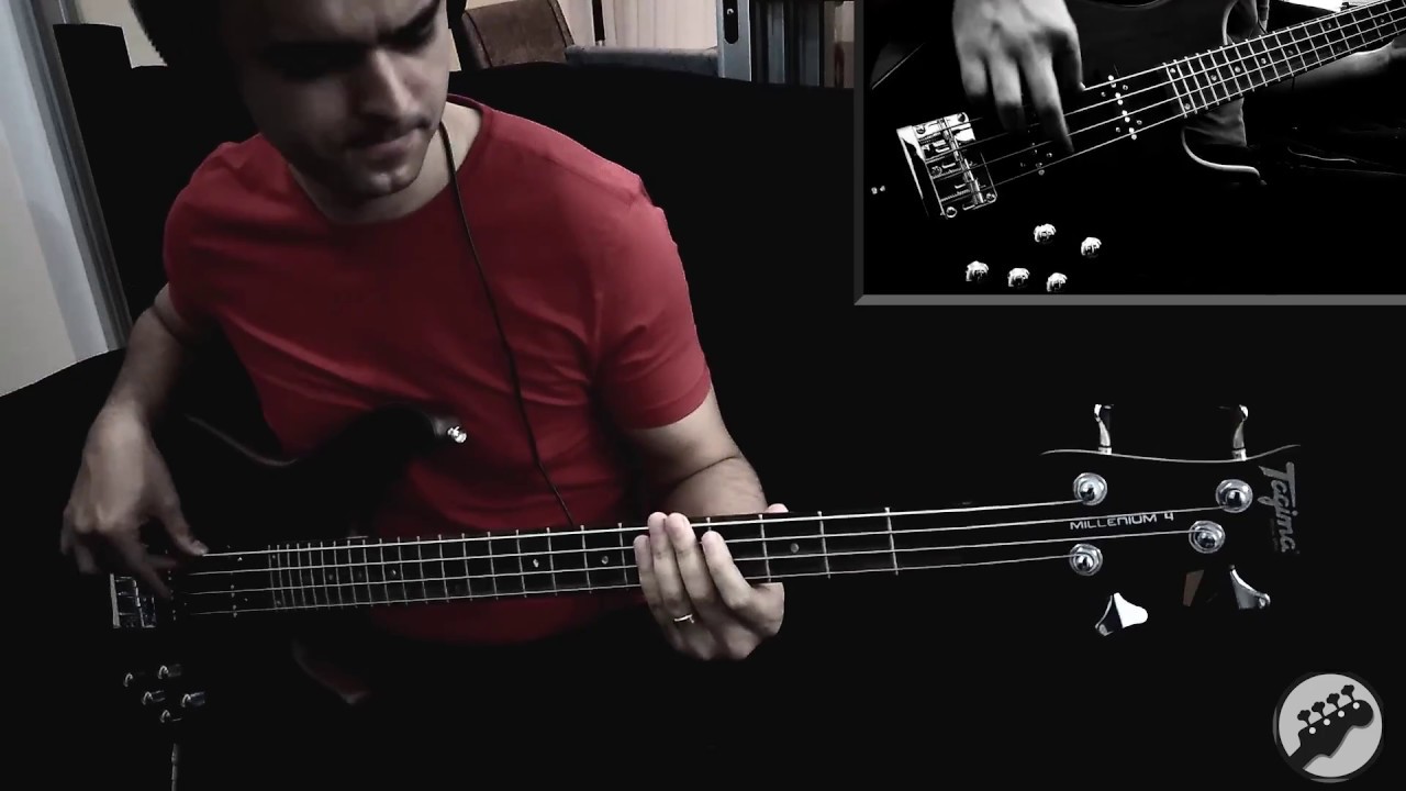 Funk Bass Line in E - Improvisation (Ghost notes + Chromatic Scales ...