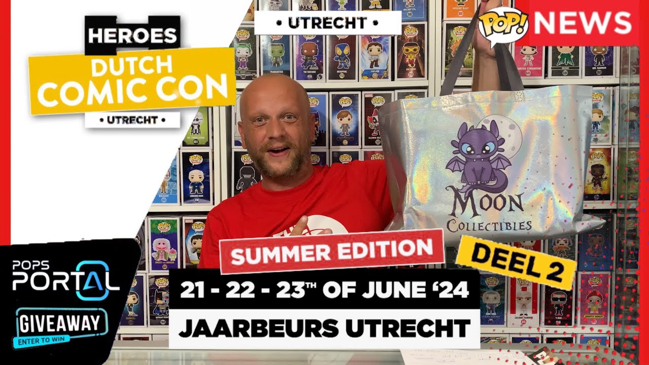 FUNKO POP SHOPLOG | Unboxing Pick Ups Part 2 | Dutch Comic Con 2024 ...