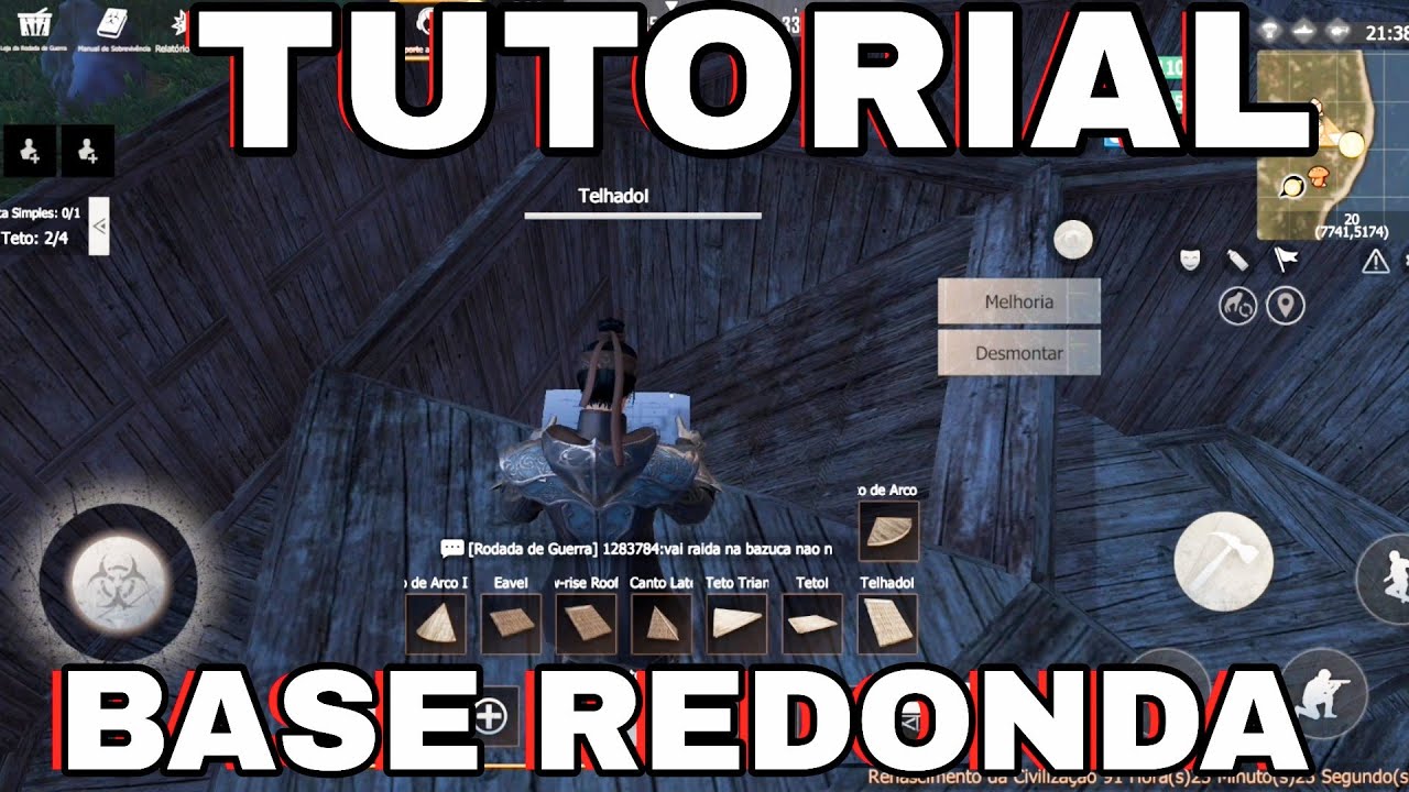 TUTORIAL BASE REDONDA COMPACTA - LAST ISLAND OF SURVIVAl - RUST MOBILE ...