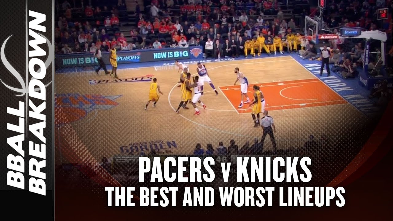 Knicks vs Pacers: The Best And Worst Lineups - 2013 NBA Playoffs - YouTube