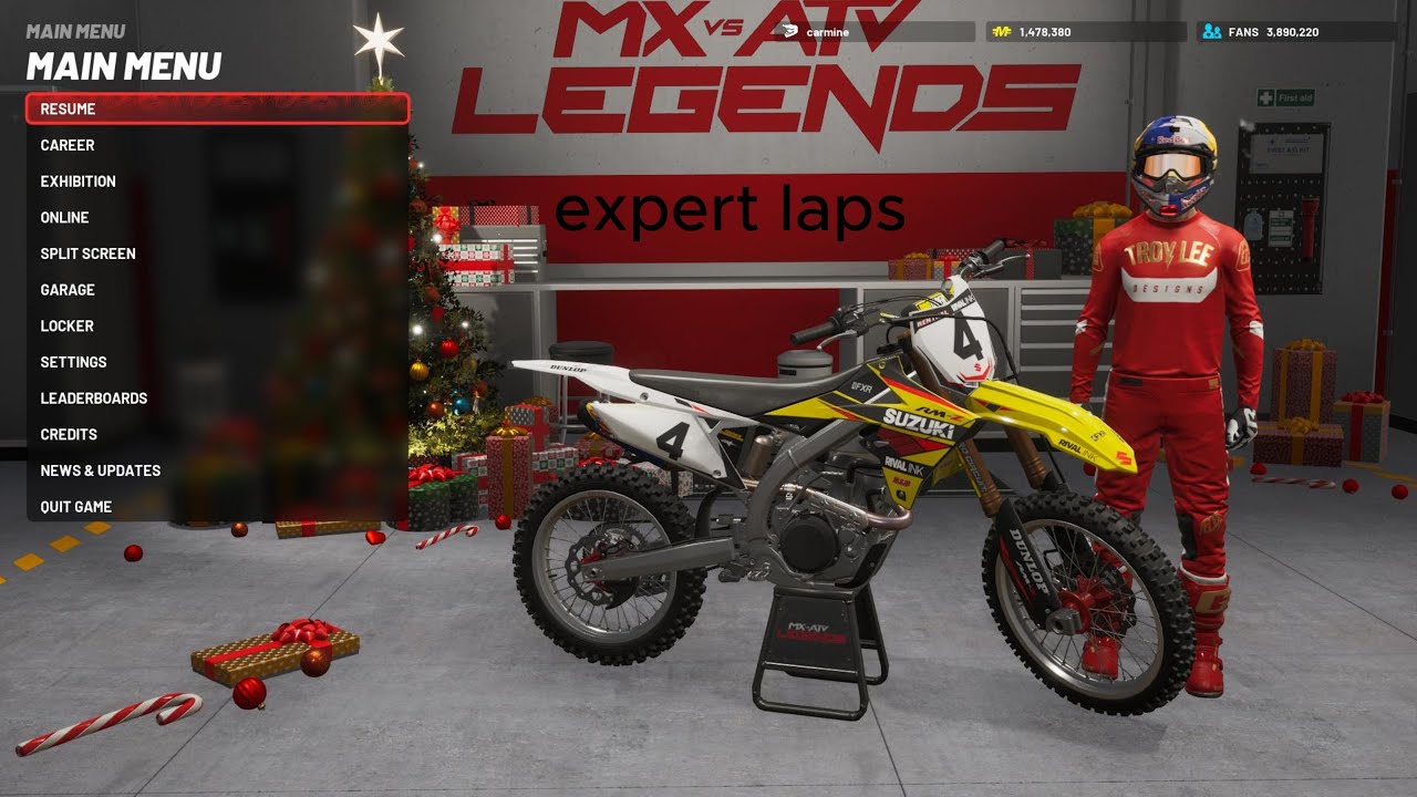 MX vs ATV LEGENDS laps on new expert tracks - YouTube