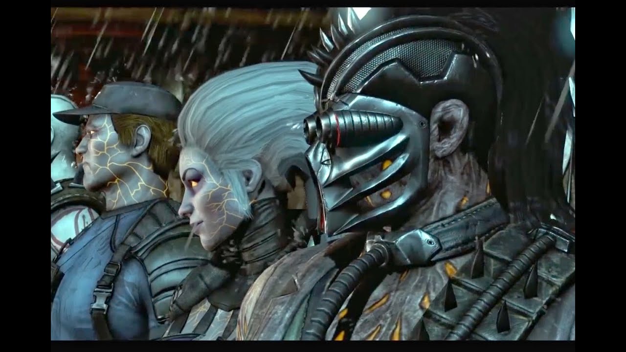 Mortal Kombat X Stryker Kabal Sindel Official Gameplay Scene Playable ...