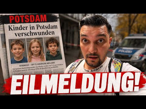 Kinder in Potsdam verschwunden?! 🤯 Polizei schlägt Alarm…
