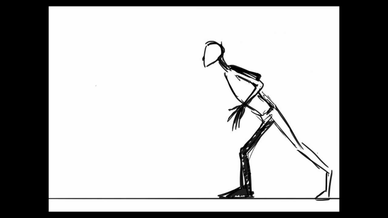 Sneak Walk Animation - YouTube
