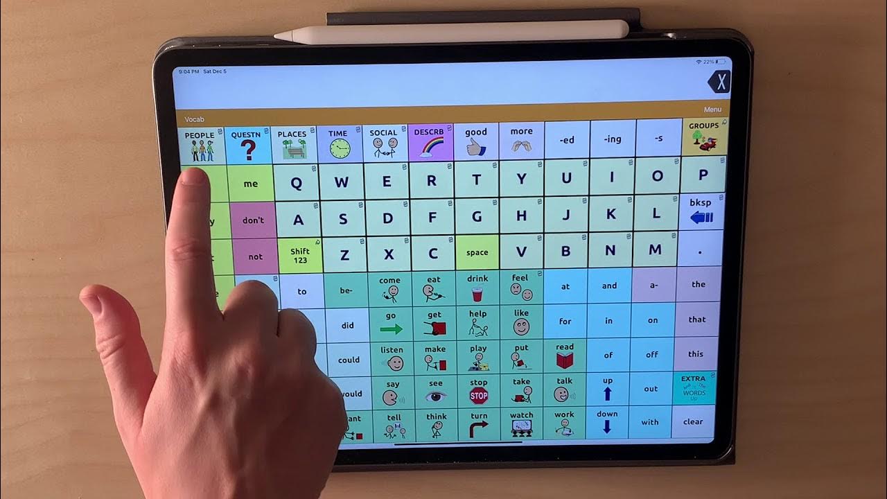 TouchChat WordPower 108 with Keyboard | A Quick Tour - YouTube