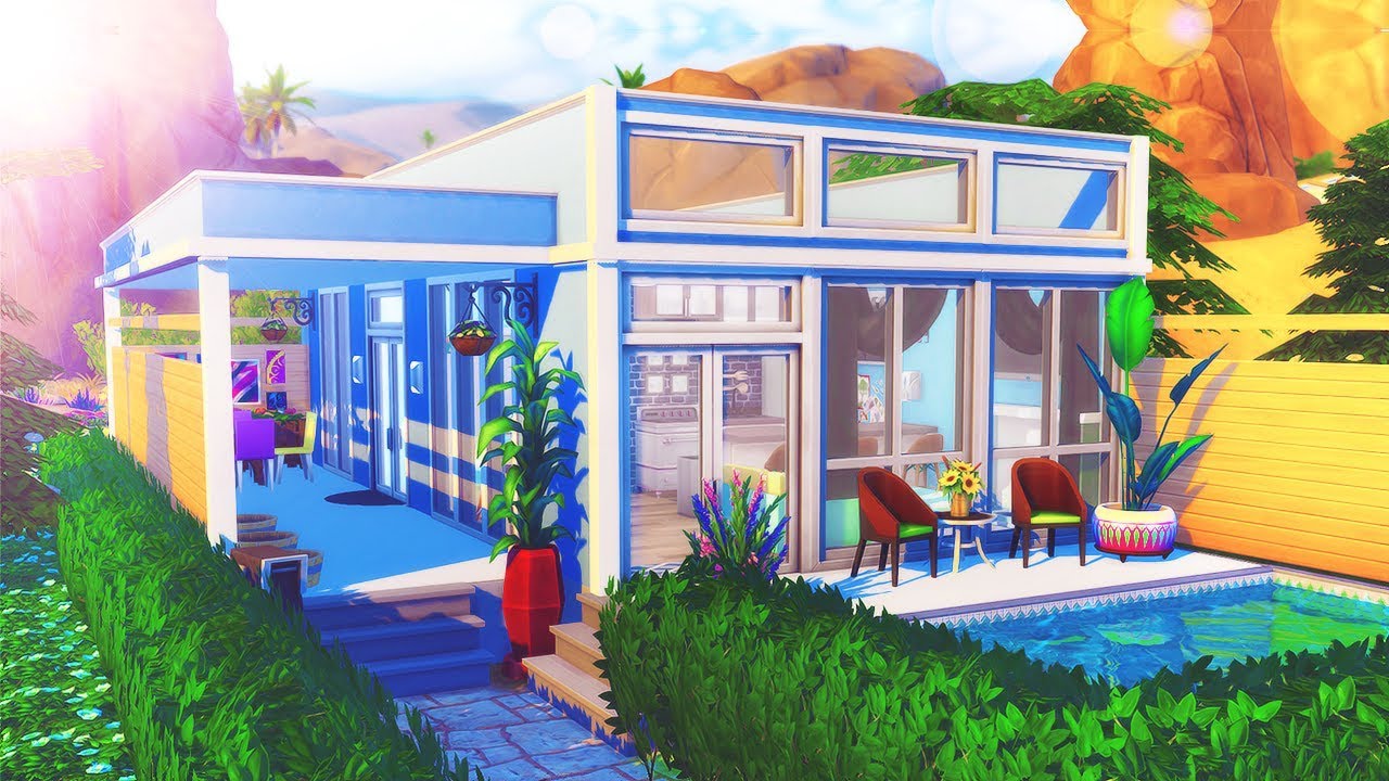 Modern House Sims 4 Vixella Best Build Challenges In The Sims 4