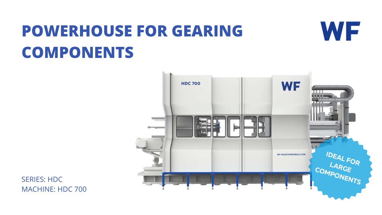 The Largest Flow Forming Machine for Gearing Components [SERIES: HDC ...