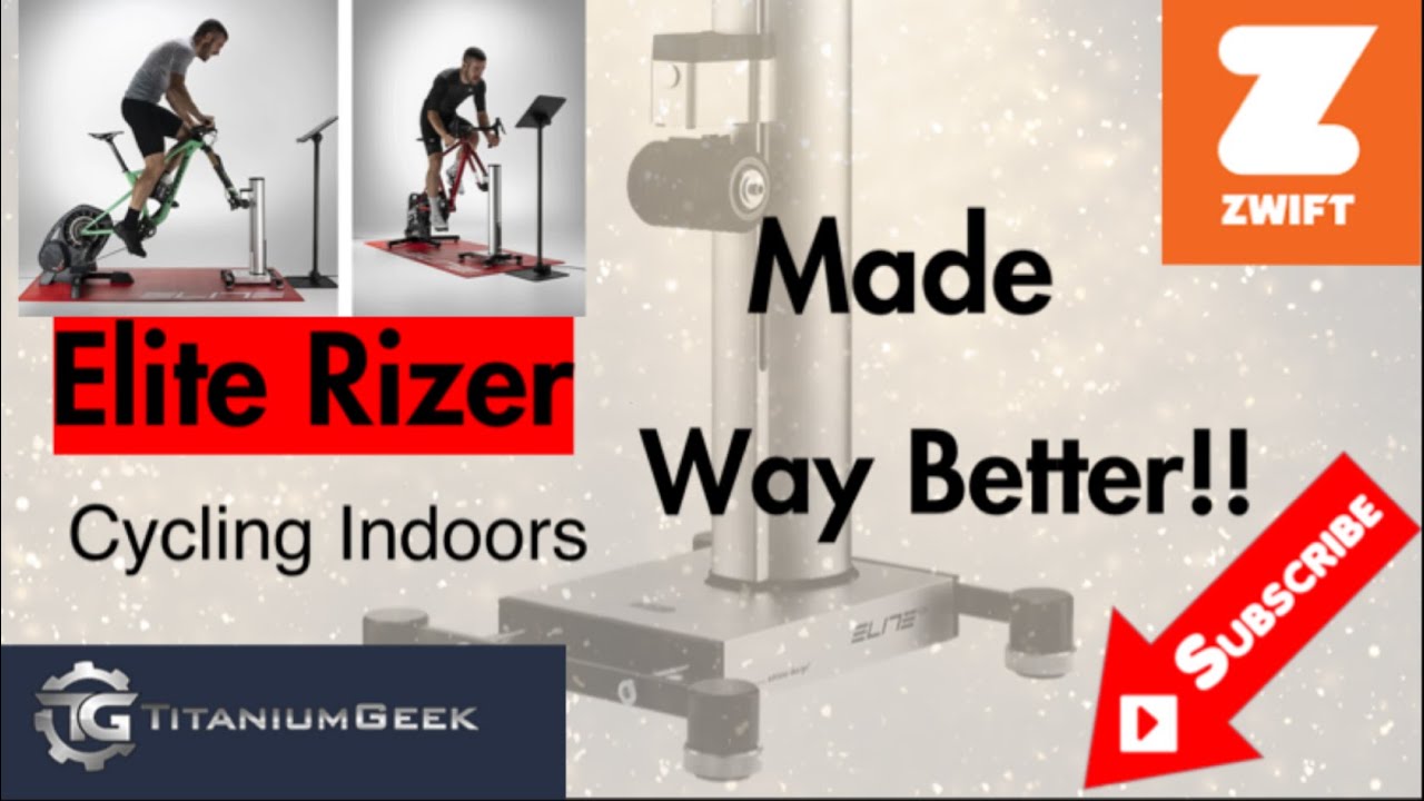 Elite Rizer - can cycling indoors be any more fun? - YouTube