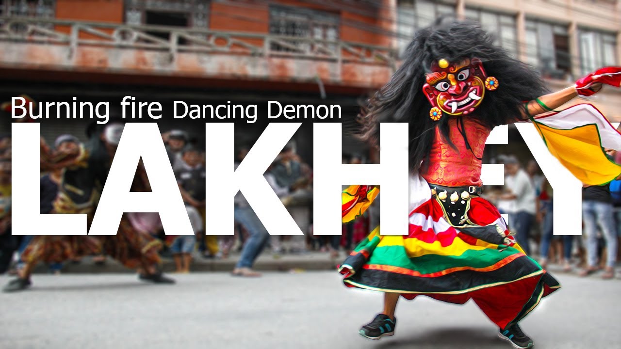 Lakhey ||| Dancing Demon ||| Pokhara - YouTube