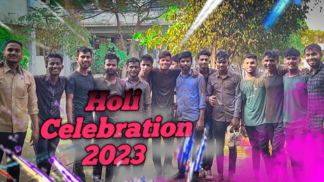 PGMCOE Best Holi Celebration Ever 😂 || Happy holi Montage Video ️ # ...