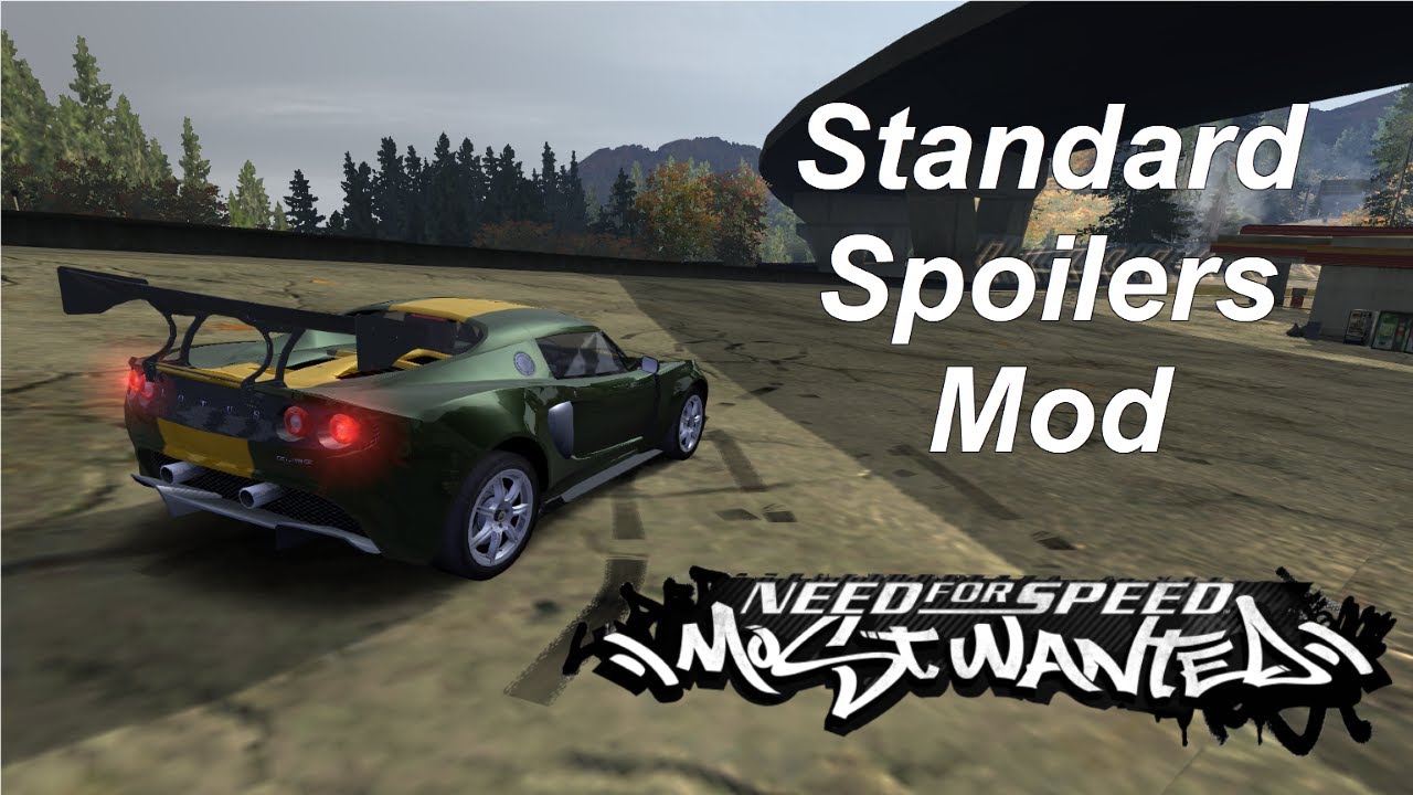 NFS Most Wanted Mod: Spoiler Pack Part 1 (updated default spoilers ...