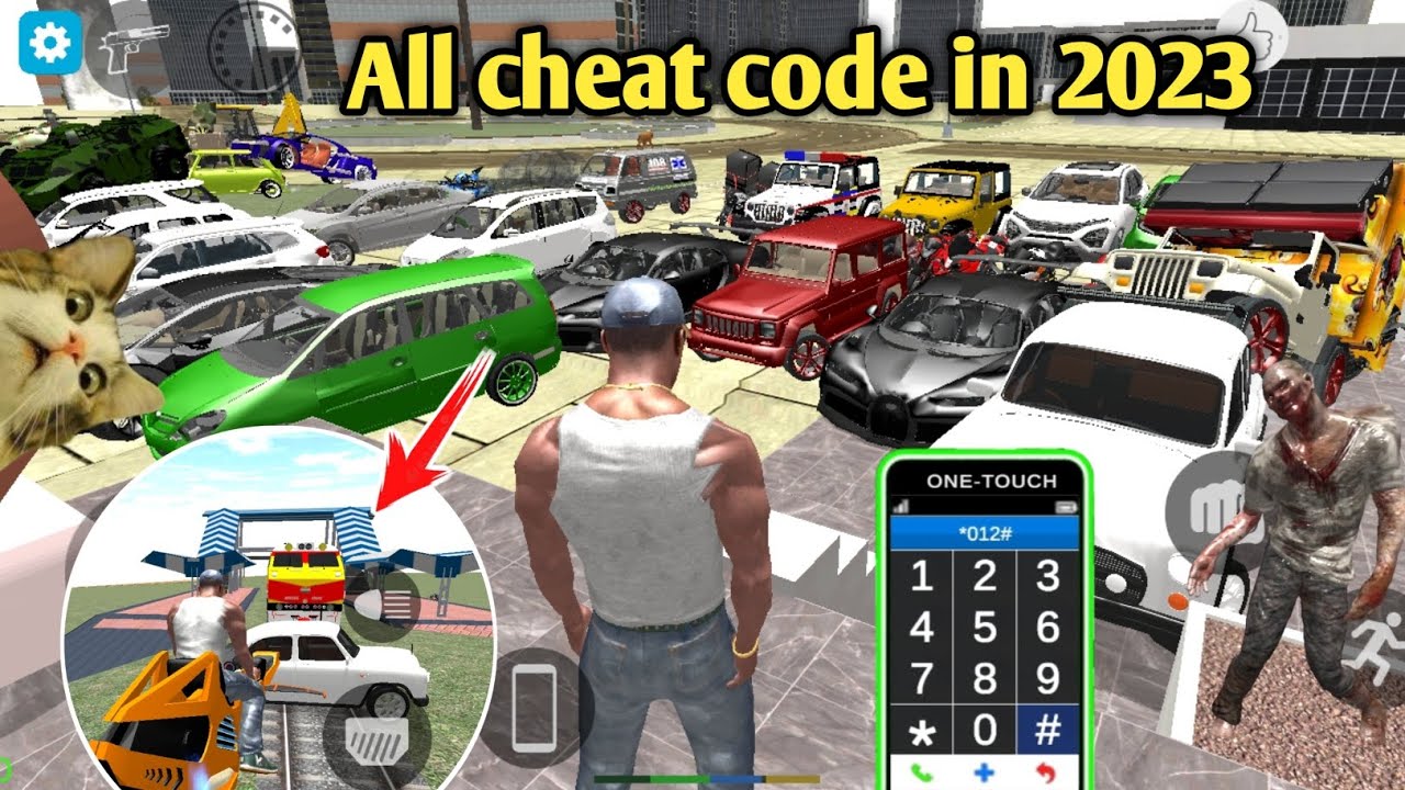 Gta India Game All Cheat Code | Indian Bikes & Cars Driving 3D 2023 - YouTube
