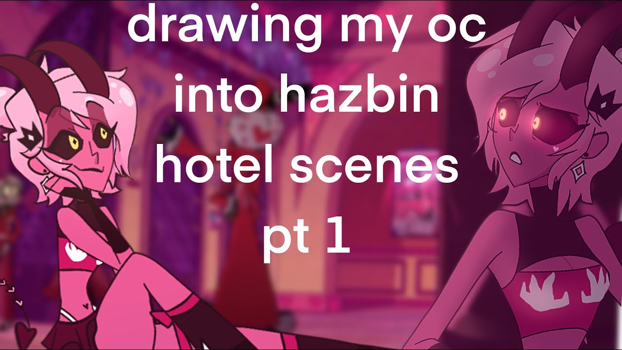 drawing my oc Vixen into Hazbin Hotel scenes cuz yes! pt1 || speedpaint ...