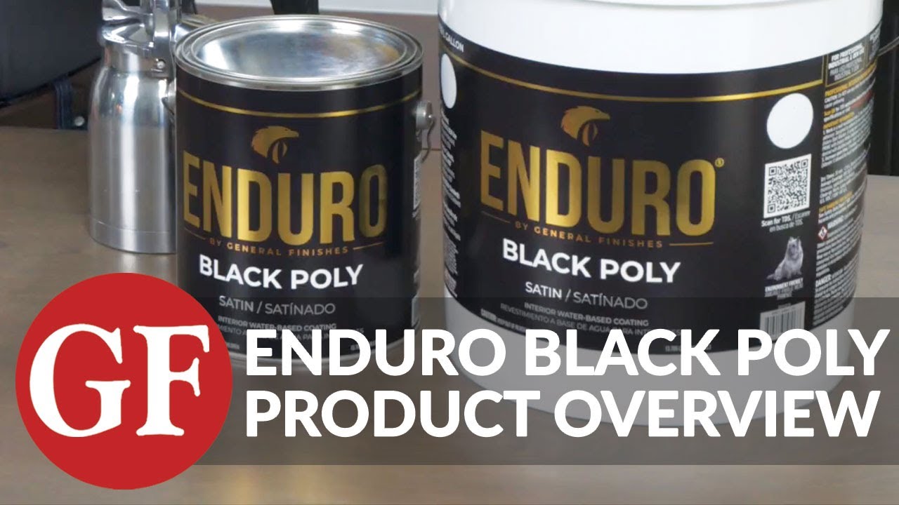 Enduro Professional Water-Based Black Poly Product Overview| General ...