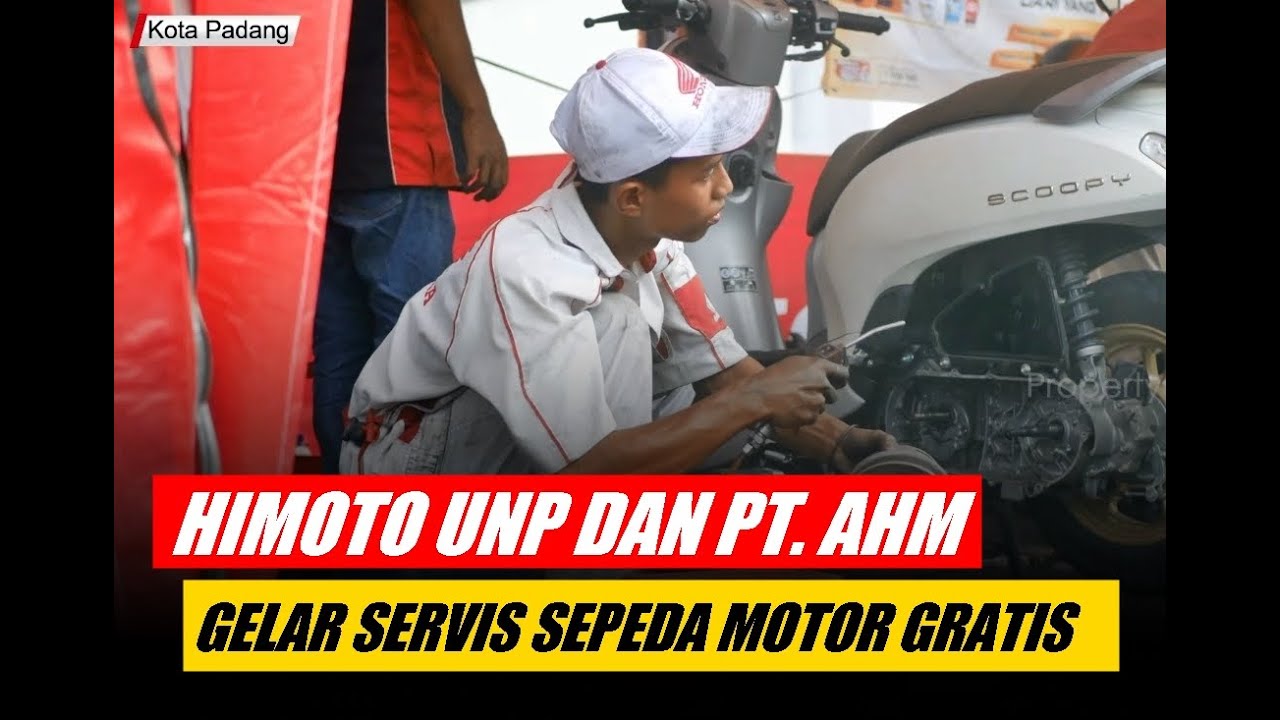 HIMOTO UNP DAN PT. HAYATI PRATAMA MANDIRI GELAR SERVIS GRATIS SEPEDA ...