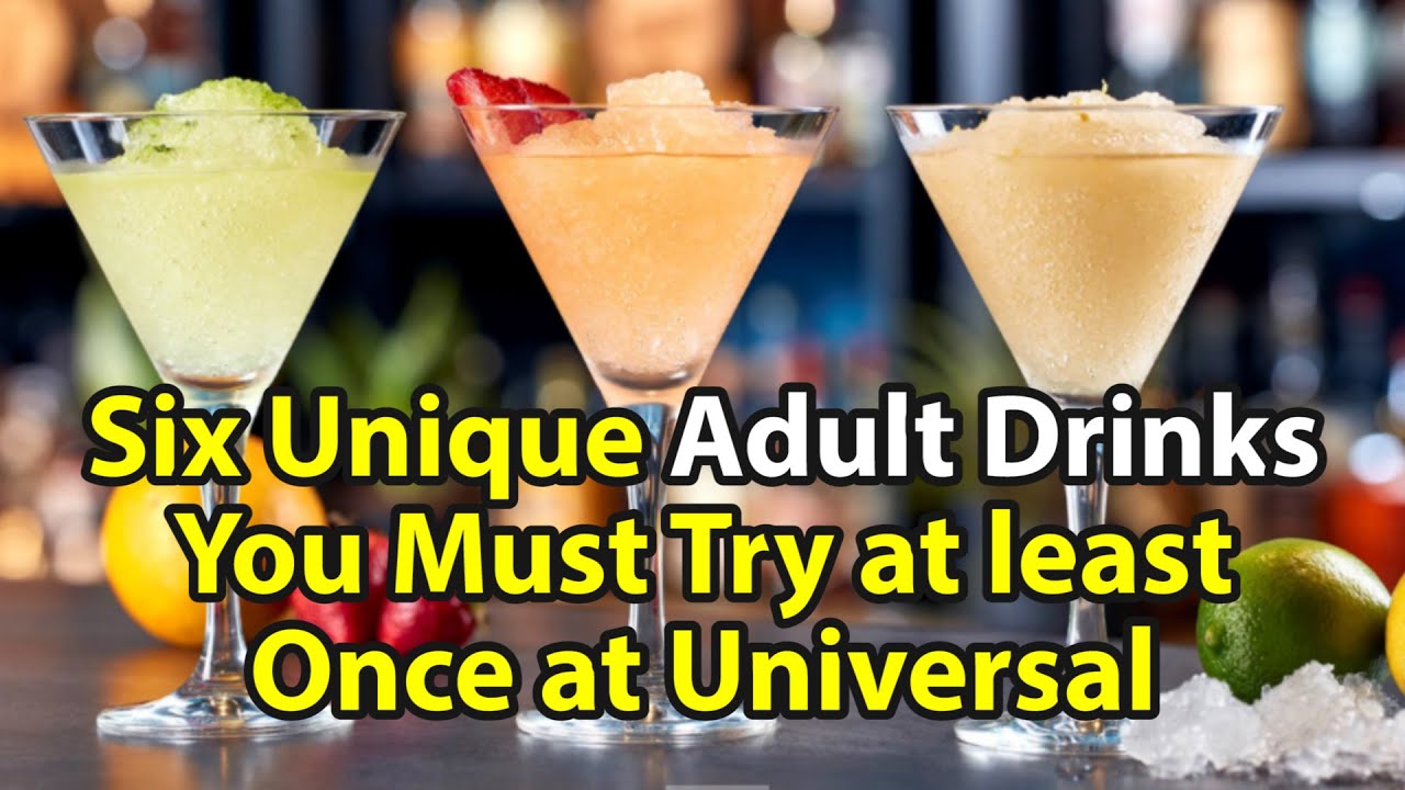 Six or More Unique Adult Beverages You Should Try at Least Once at ...