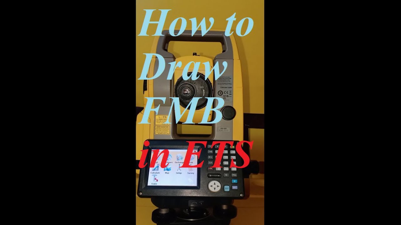 How to draw FMB in Total Station. - YouTube