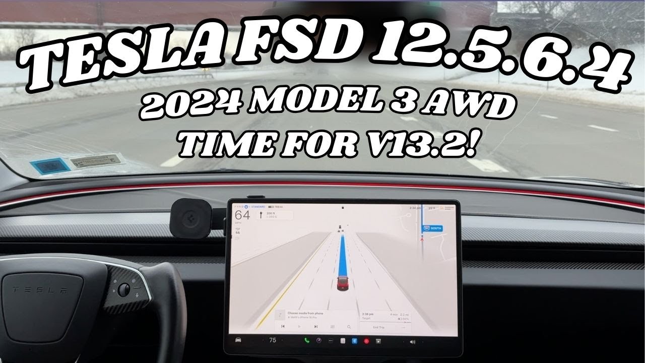 Tesla FSD V12.5.6.4: One Step Closer To V13.2! - YouTube