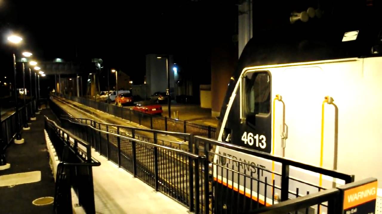 NJT Bombardier ALP-46 #4613 on NJCL Train 7273 Long Branch bound departing South Amboy - YouTube
