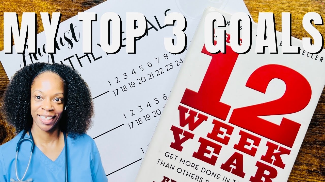 How To Achieve Your Goals with the 12 Week Year| My 12 Week Goals ...