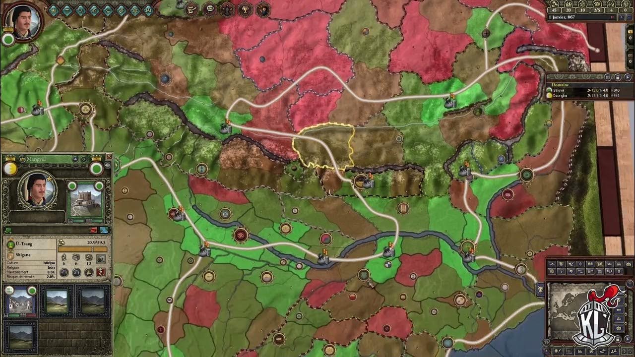 CK2 avec mod - La Route des Pandas - Episode 1 - YouTube