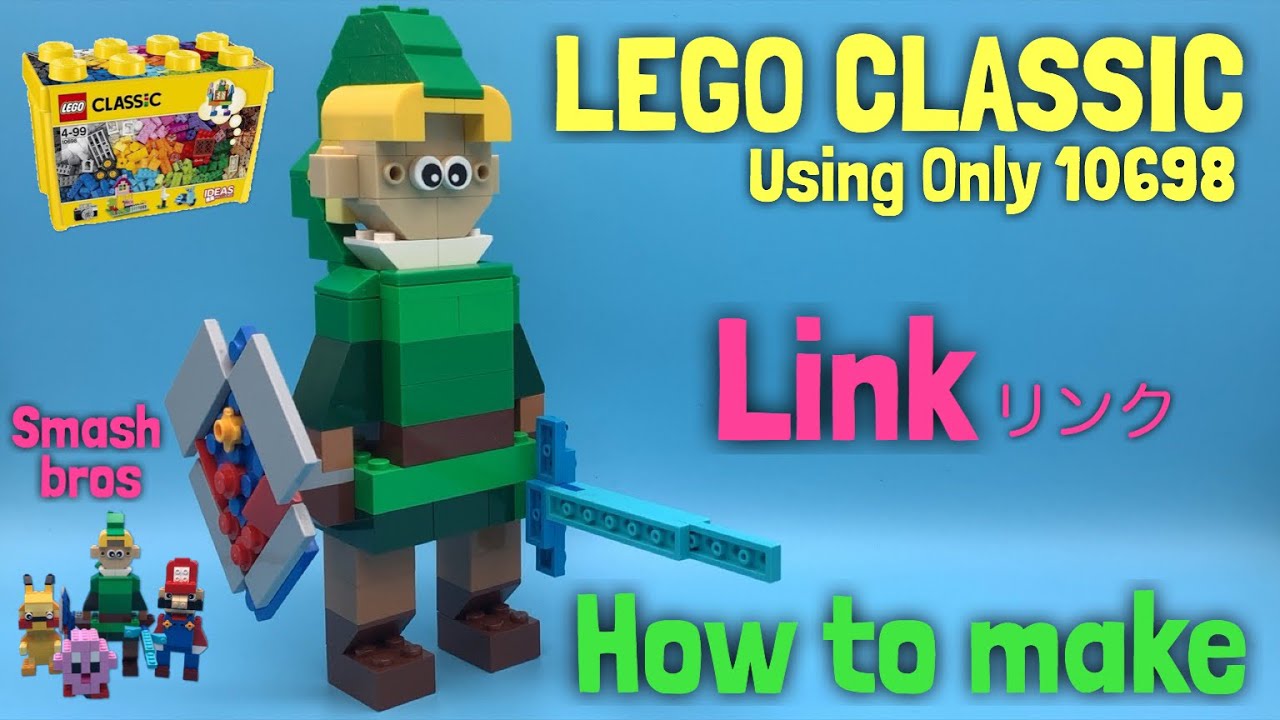 How To Make Link With LEGO CLASSIC 10698 Smash Bros 10698 YouTube How To Make Link With LEGO CLASSIC 10698 Smash Bros 10698 YouTube