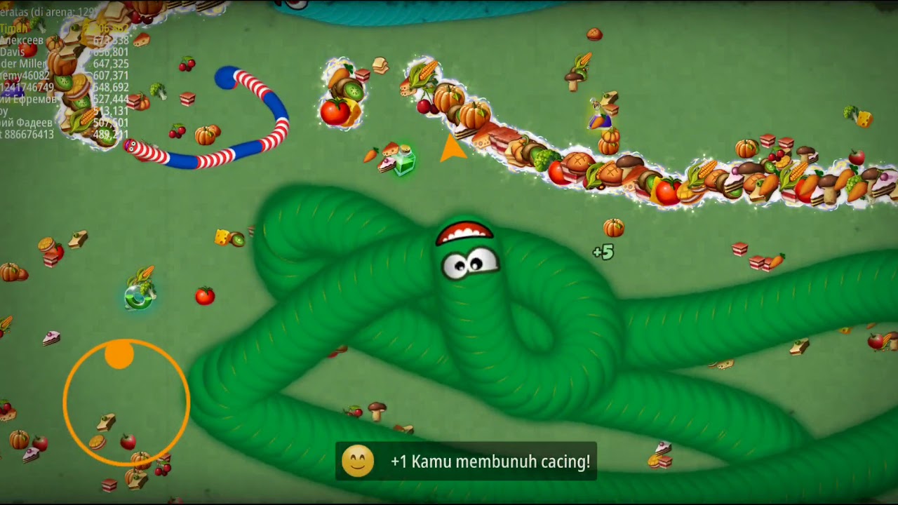 Cacing Raksasa Yang Menuju Top Global || Best Moments Gameplay Worms ...