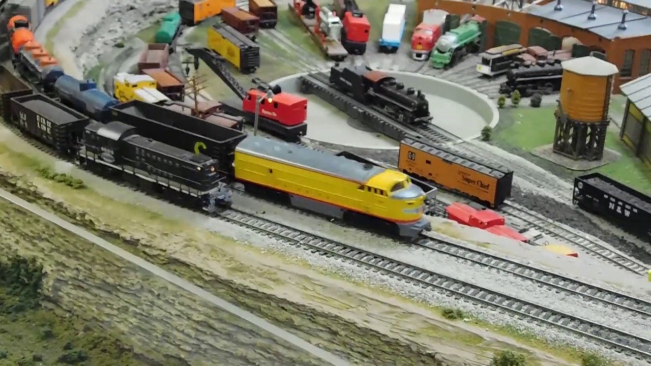 HO Train Layout at the Northwest Ohio Railroad Preservation NWORRP ...