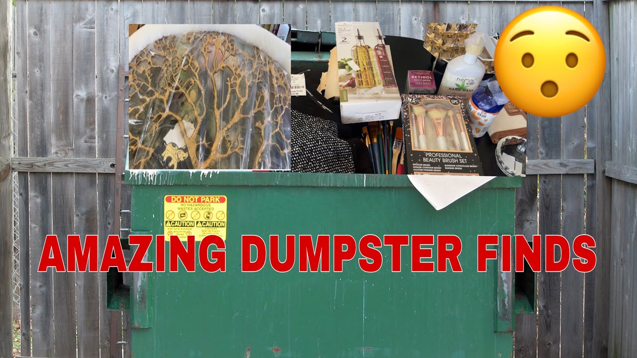 DUMPSTER DIVING | AMAZING DUMPSTER FINDS - YouTube