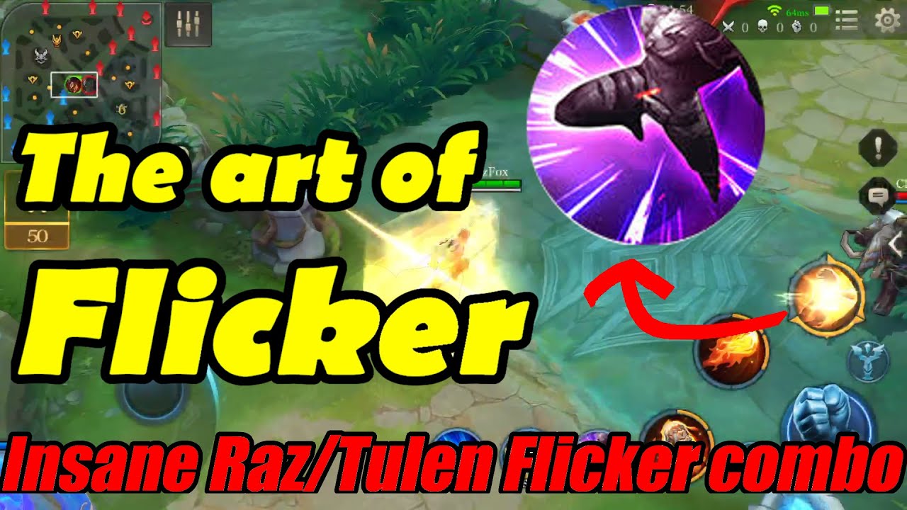 AoV's Flicker tricks/combos explained! | Arena Of Valor / ROV / Liên ...