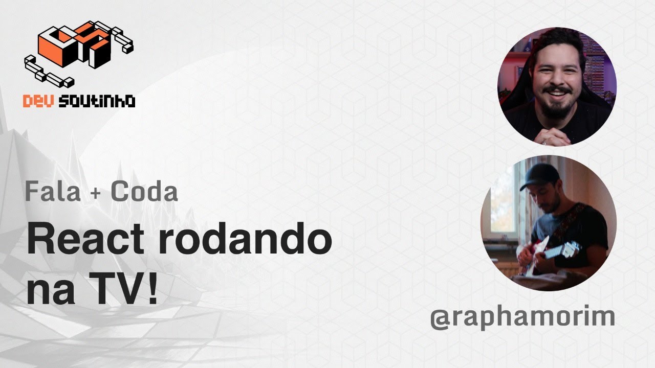 Front End de TV? Conhecendo o @raphamorim e a sua lib react-ape! - YouTube
