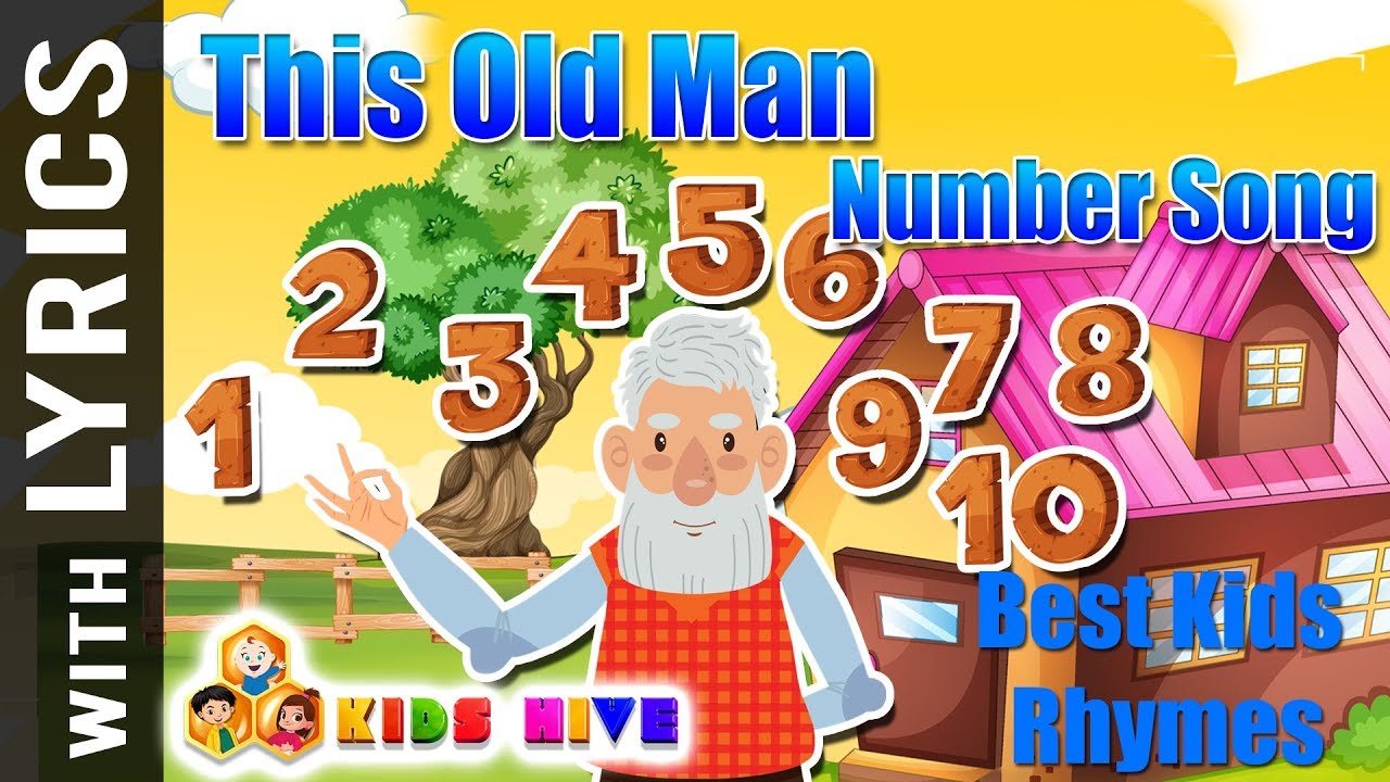 This Old Man lyrics | Best Rhymes of 2019 | Popular kids songs | Kids ...