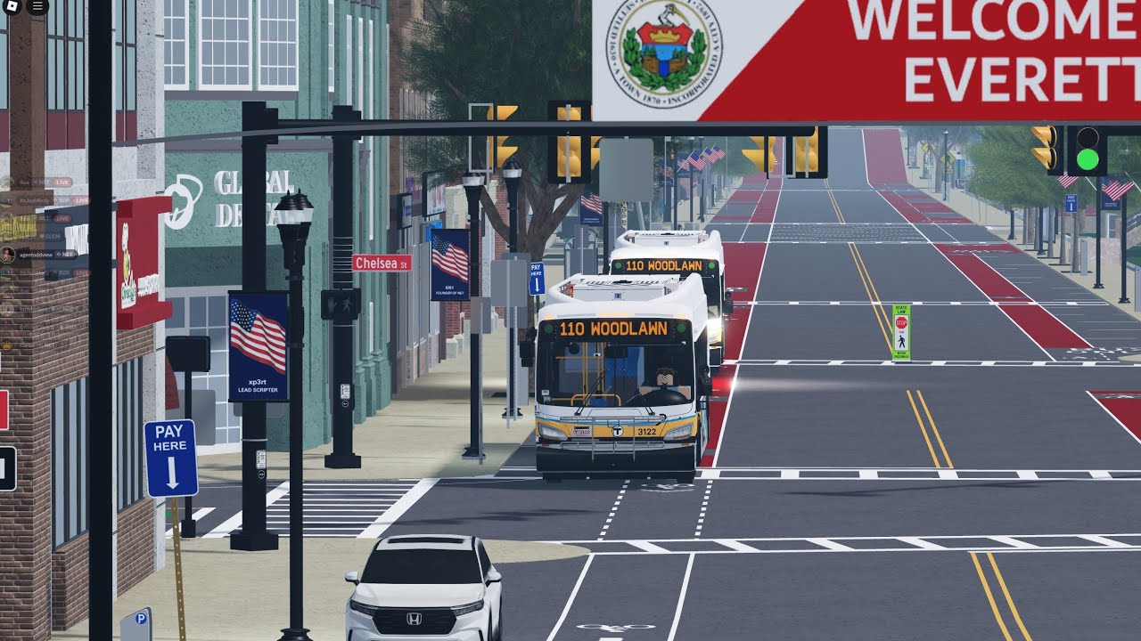 Boston Bus Simulator l Route 110 Wellington - Woodlawn l 2020 New Flyer ...