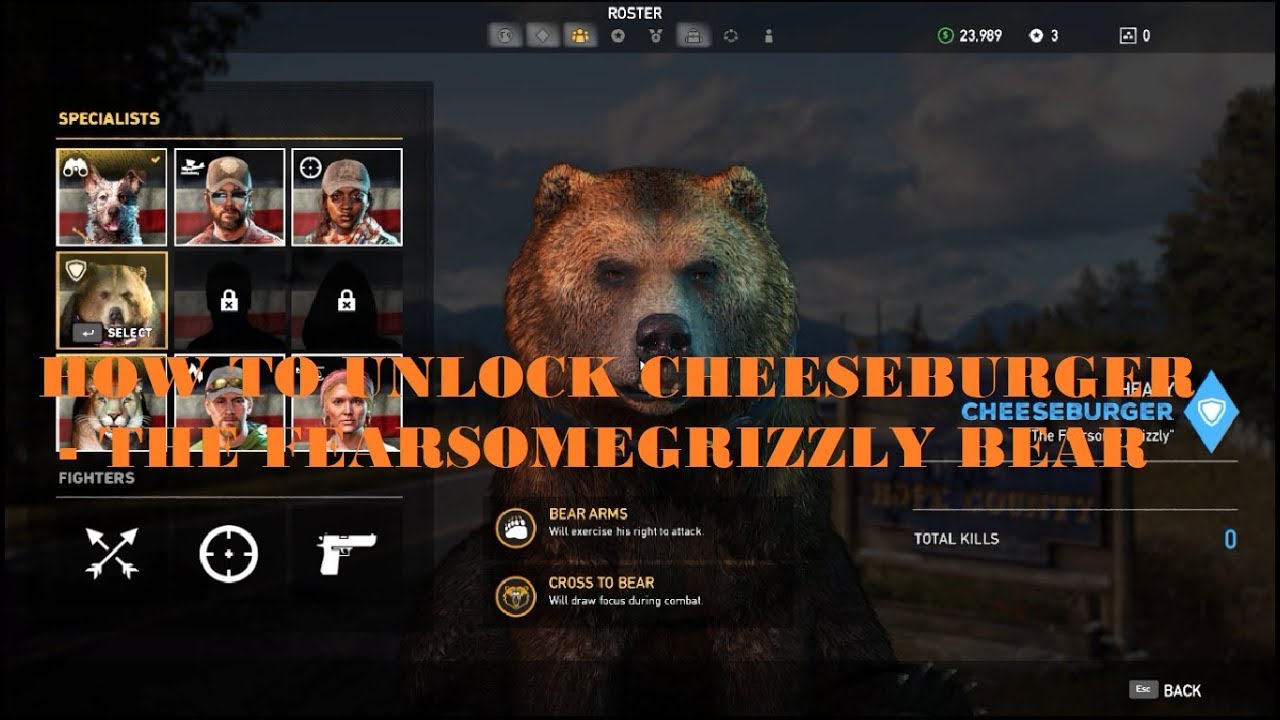 Far Cry 5: How to Unlock Cheeseburger - Most-Powerful Companion (Part ...