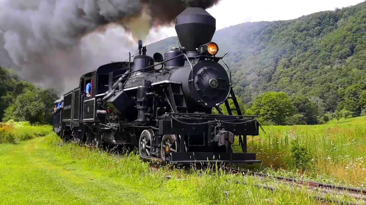 Heisler 6: The Durbin Rocket Along the Greenbrier Part 2 - YouTube