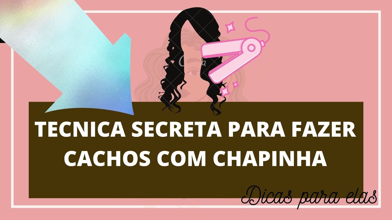 COMO FAZER CACHOS NO CABELO COM CHAPINHA em casa passo a passo - YouTube