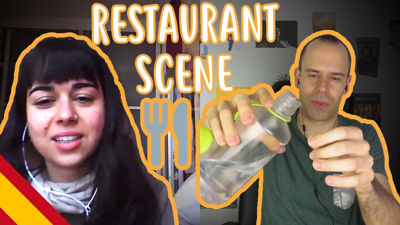 Scene: At the restaurant - Intermediate Spanish - Scenes #6 - YouTube
