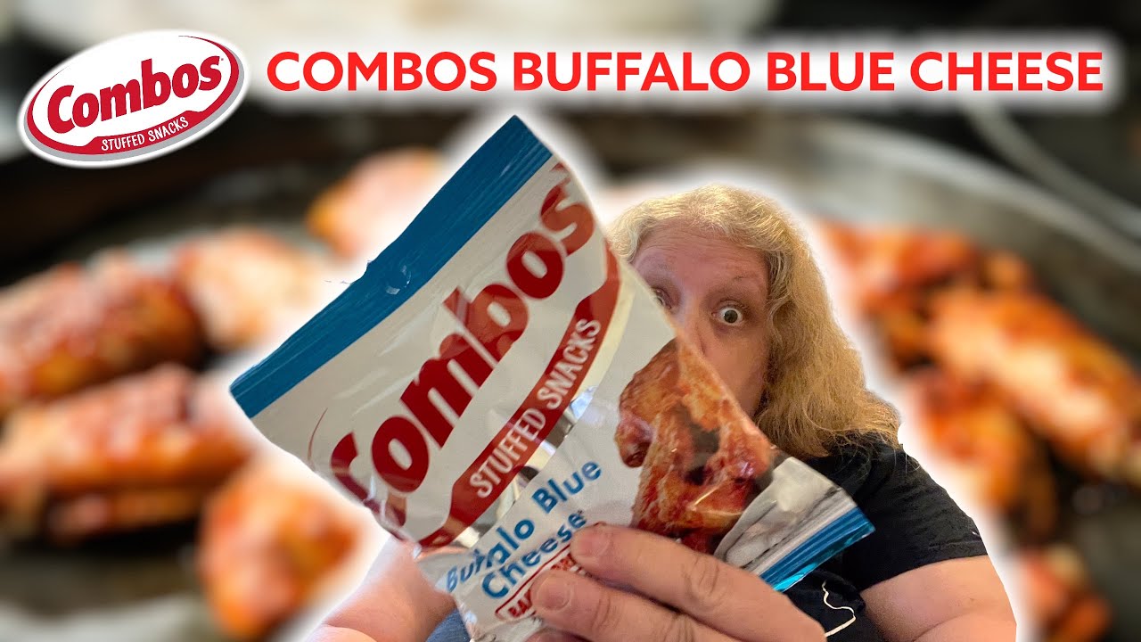 Combos Stuffed Pretzel Snacks Buffalo Blue Cheese - YouTube
