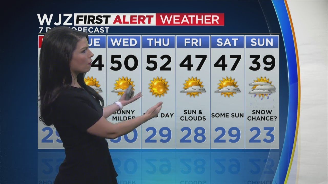 WJZ First Alert Meteorologist Chelsea Ingram Has Your Monday Morning ...