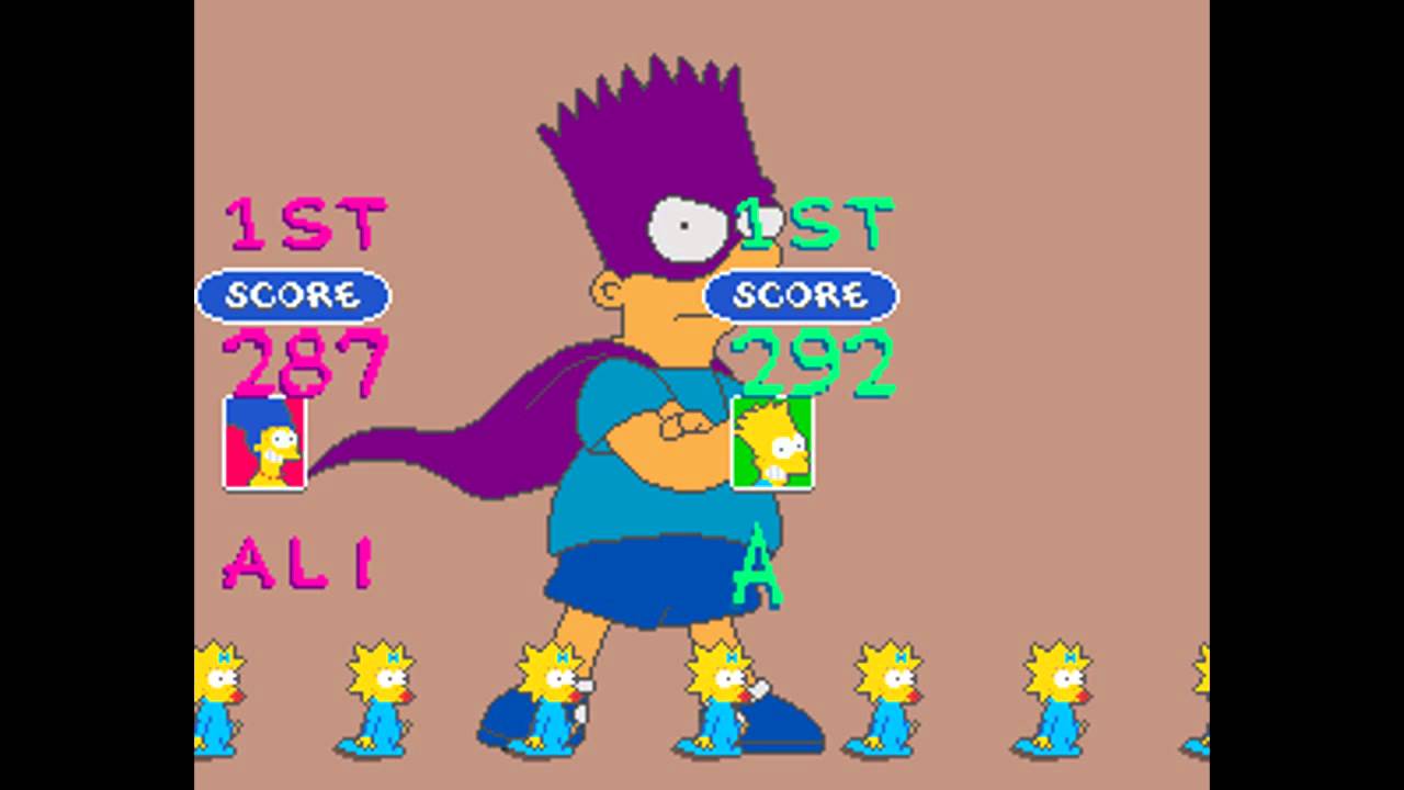 The Simpsons Arcade OST Name Entry - YouTube