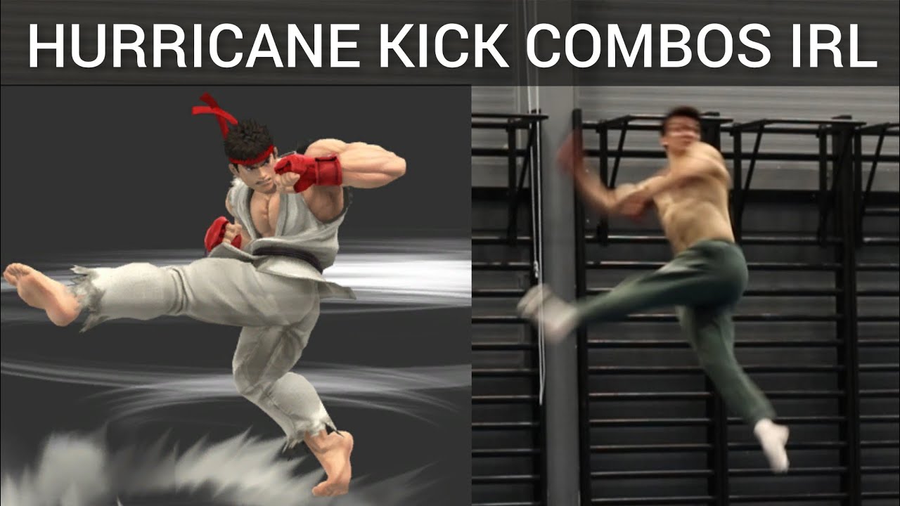 Epic Hurricane Kick Combos - YouTube
