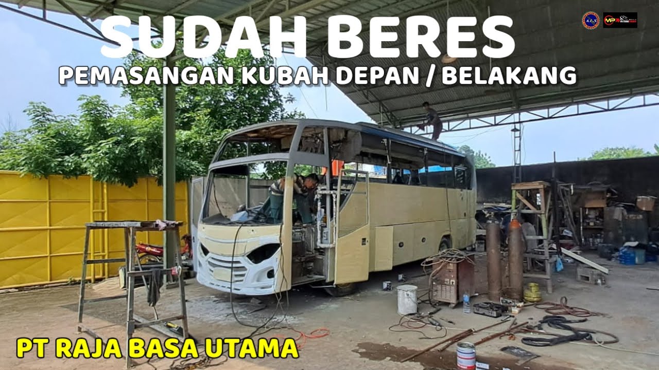 PEMASANGAN KUBAH DEPAN / BELAKANG SUDAH BERES || PT RAJA BASA UTAMA ...