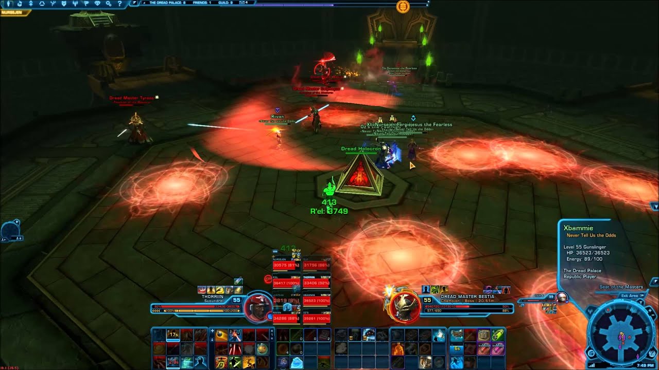 SWTOR -- Dread Palace -- Dread Council -- 8-man -- HM - YouTube