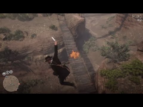 RDR2 bridge glitch with friend - YouTube