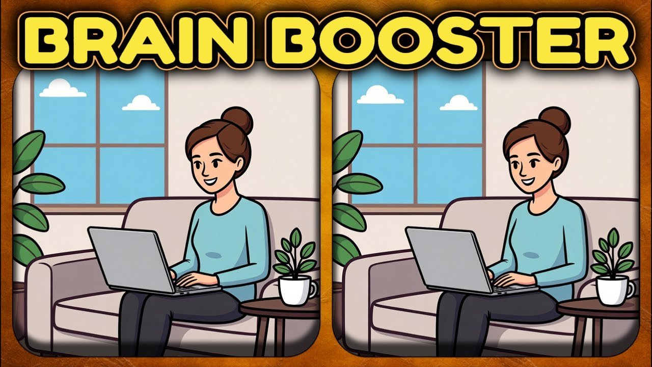 ⏰ Visual Eye Challenge - Find All 3 Differences! Quick Brain Teaser and ...