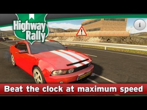 Highway Rally iPhone / iPad GamePlay - YouTube