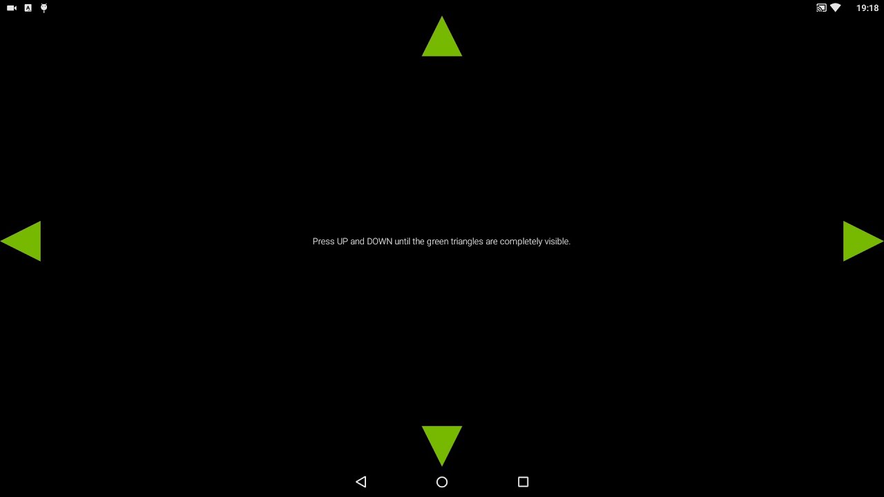 Overscan App for Full Android Shield TV - YouTube