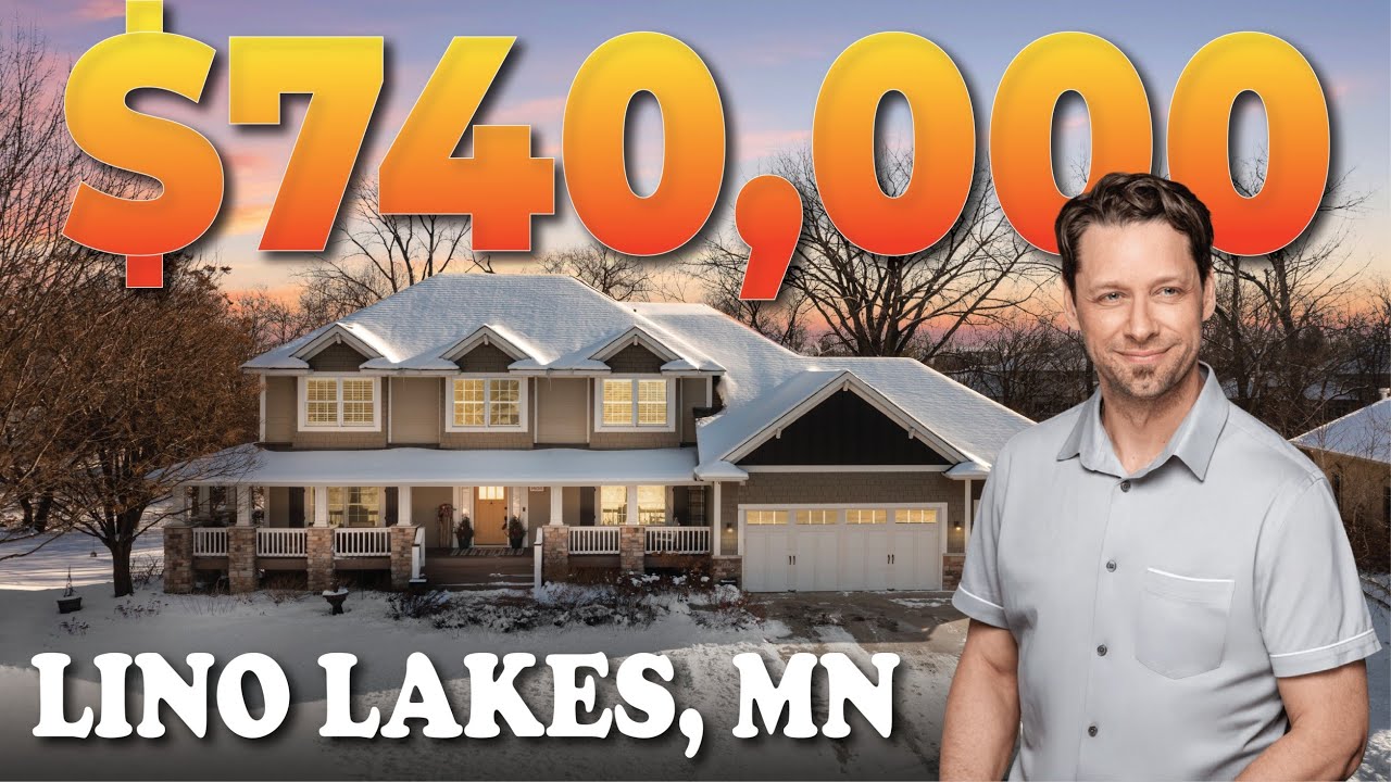 Luxury in Lino Lakes MN $740k | Troy Martenson Group - YouTube